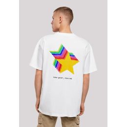F4NT4STIC Herren T-Shirt "SIlvester Party Happy People Only", weiß, Gr. XS, Obermaterial: 100% Baumwolle, Shirts, Print