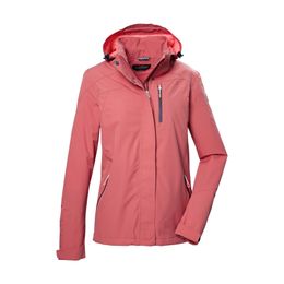 Killtec Damen Outdoorjacke "KOS 28 WMN JCKT", rot, Gr. 36, Obermaterial: 100% Polyester;Futter: 100% Polyester, Jacken, Wasserdichte, atmungsaktive