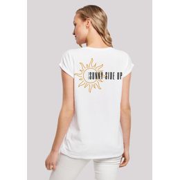 F4NT4STIC Damen T-Shirt "Sunny side up", wei&szlig;, Gr. XXL, Obermaterial: 100% Baumwolle, Shirts, Print