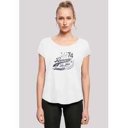 F4NT4STIC Damen T-Shirt "Elton John Bennie And The Jets", wei&szlig;, Gr. S, Obermaterial: 100% Baumwolle, Shirts, Musik, Band, Logo