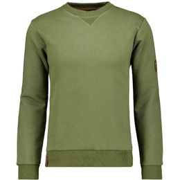 Ragman Herren Sweatshirt, gr&uuml;n, Gr. XL, 65% Baumwolle 35% Polyester, Sweatshirts