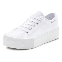 Lascana Damen Sneaker, Gr. 42, weiß, Obermaterial: 100% Textilmaterial. Decksohle: 100% Textilmaterial. Futter: 100% Textilmaterial. Laufsohle: 100%