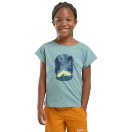 Jack Wolfskin Jungen T-Shirtprint soft j, Gr. 116, Obermaterial: 100% Baumwolle, Shirts