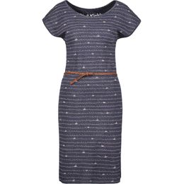 alife and kickin ALIFE & KICKIN Damen Sommerkleid "Damen ElliAK B", blau, Gr. M, 65% Baumwolle, 35% Polyester, Kleider