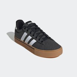 Herren Sneaker "DAILY 4.0", adidas Sportswear, Gr. 44, schwarz-weiß, Synthetik, Textil, Schuhe