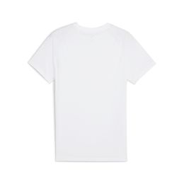 Puma Herren T-Shirt "EVOSTRIPE TEE", weiß, Gr. L, unifarben, Jersey, Obermaterial: 65% Polyester, 35% Viskose, Shirts