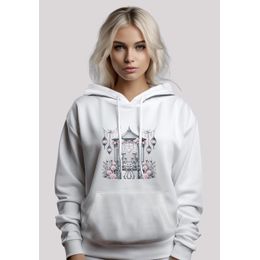 F4NT4STIC Damen Kapuzenpullover "Skelett Paar Valentinstag", wei&szlig;, Gr. XL, Obermaterial: 65% Baumwolle, 35% Polyester, Pullover, Premium Qualit&auml;t
