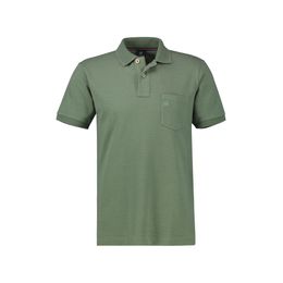 Lerros Herren Poloshirt "Lerros Herren Piqu&eacute;-Poloshirt in Gro&szlig;en Gr&ouml;&szlig;en", gr&uuml;n, Gr. 4XL, 100% Baumwolle, Shirts