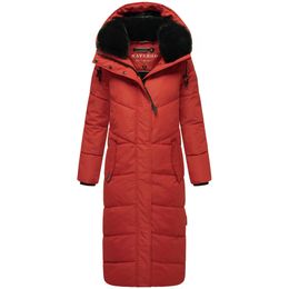 Navahoo Damen Steppmantel "Hingucker XIV", orange, Gr. M, Obermaterial: 100% Polyester; Futter: 100% Polyester; Wattierung: 100% Polyester;