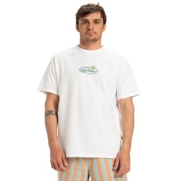 Quiksilver Damen T-Shirt "Nd Nature Magic", wei&szlig;, Gr. L, 100% Baumwolle, Shirts