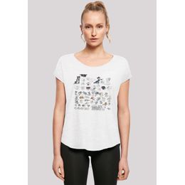 F4NT4STIC Damen T-Shirt "Tom and Jerry TV Serie Cartoon Dept", wei&szlig;, Gr. S, Obermaterial: 100% Baumwolle, Shirts, Damen,Premium