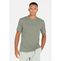Endurance Herren Funktionsshirt "Vernon", grün, Gr. M, unifarben, 100% Polyester, Shirts, im funktionalen Design mit Quick Dry-Funktion