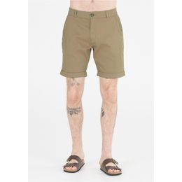 CRUZ Herren Shorts "Jerryne", gr&uuml;n, Gr. XXL, unifarben, 97% Baumwolle, 3% Elasthan, Hosen, mit praktischen Seitentaschen