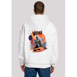 F4NT4STIC Herren Kapuzenpullover "Star Wars Darth Vader Swirling Fury Vintage", wei&szlig;, Gr. L, Obermaterial: 100% Baumwolle, Pullover, Print