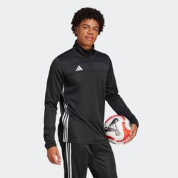 Herren Trainingsjacke "TIRO ES TOP", schwarz-weiß, Gr. S, adidas Performance, Obermaterial: 100% Polyester, Jacken
