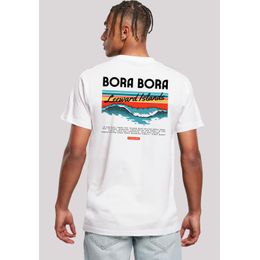 F4NT4STIC Herren T-Shirt "Bora Bora Leewards Island", weiß, Gr. XL, Obermaterial: 100% Baumwolle, Shirts, Premium Qualität