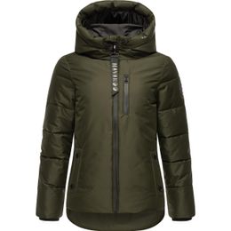 Navahoo Damen Steppjacke "Kr&uuml;melein", gr&uuml;n, Gr. L, Oberstoff: 100% Polyester; Futter: 100% Polyester; Wattierung: 100% Polyester; &Auml;rmelfutter: 100%