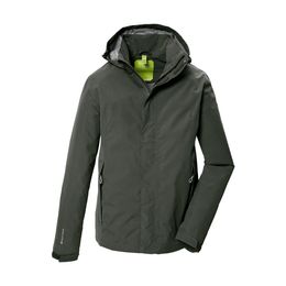 Killtec Herren Funktionsjacke "KOS 363 MN JCKT", gr&uuml;n, Gr. XXL, Oberstoff: 100% Polyester, Futter: 100% Polyester, Jacken, Wind- und wasserdicht,