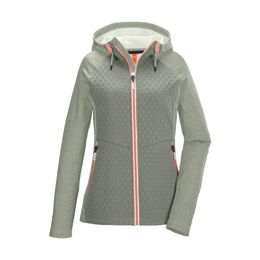 Killtec Damen Funktionsjacke "KOS 363 WMN JCKT", gr&uuml;n, Gr. 42, Oberstoff 1: Oberseite: 100% Polyester, Wattierung: 100% Polyester, R&uuml;ckseite: 100%