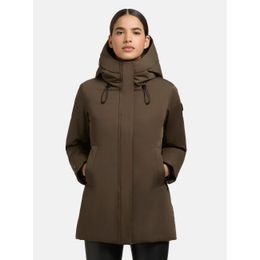Khujo Damen Winterjacke "Palla-YM", gr&uuml;n, Gr. XXL, Material: 55% Baumwolle, 45% Polyester; Futter: 100% Nylon; Wattierung: 100% Polyester, Jacken,