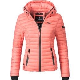 Marikoo Damen Steppjacke "Samtpfote", rot, Gr. S, Oberstoff: 100% Nylon, Futter: 100% Polyester, Wattierung: 100% Polyester, Jacken, ultraleichte