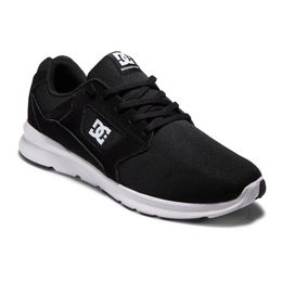 DC Shoes Herren Sneaker "Skyline", Gr. 6,5, schwarz-weiß, Obermaterial: Leder [Kuh] / Futter: Textil / Außensohle: Gummi, Schuhe