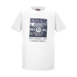 G.I.G.A. by Killtec Herren T-Shirt "GS 2 MN TSHRT GOTS", weiß, Gr. L, G.I.G.A. DX BY KILLTEC, Oberstoff 1: 100% Baumwolle (aus biologischem Anbau)/ Oberstoff 2: 95%