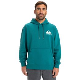 Quiksilver Herren Hoodie "Omni Logo", grün, Gr. XS, [Hauptstoff] 60% Baumwolle, 40% Polyester, Sweatshirts
