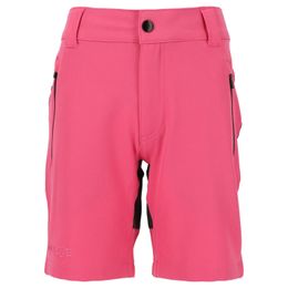 ZIGZAG Jungen Shorts "Scorpio", pink, Gr. 140, unifarben, 91% Polyester, 9% Elasthan, Hosen, mit atmungsaktiver und winddichter Eigenschaft