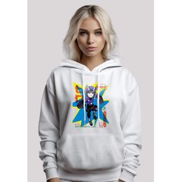 F4NT4STIC Damen Kapuzenpullover "Big Hero 6 Hiro Manga", wei&szlig;, Gr. S, Obermaterial: 65% Baumwolle, 35% Polyester, Pullover, Premium Qualit&auml;t