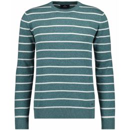 Ragman Herren Rundhalspullover, gr&uuml;n, Gr. XXXL, 70% Baumwolle 30% Leinen, Pullover