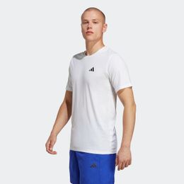 Herren T-Shirt "TR-ES FR T", schwarz-wei&szlig;, Gr. M, adidas Performance, clean, Obermaterial: 70% Polyester, 30% Baumwolle, Shirts