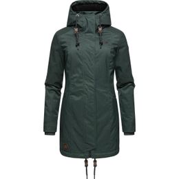 Ragwear Damen Winterjacke "Tunned", gr&uuml;n, Gr. L, Au&szlig;enmaterial: 100% Polyester; Innenfutter: 100% Polyester; Wattierung: 100% Polyester, Jacken,
