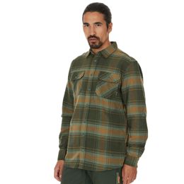 WHISTLER Herren Fleeceshirt "Jamba", grün, Gr. S, mehrfarbig, 100% Baumwolle, Shirts, aus atmungsaktivem Flannel