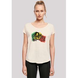 F4NT4STIC Damen T-Shirt "Bob Marley Chords Reggae Music by Rock Off", wei&szlig;, Gr. XL, Obermaterial: 100% Baumwolle, Shirts, Premium Qualit&auml;t, Musik