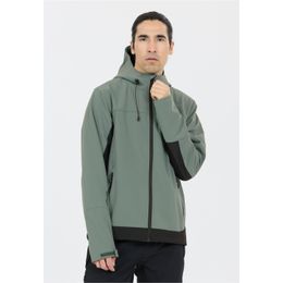 WHISTLER Herren Softshelljacke "Ryder", gr&uuml;n, Gr. M, mehrfarbig, 94% Polyester, 6% Elasthan, Jacken, mit atmungsaktiver Funktions-Membran