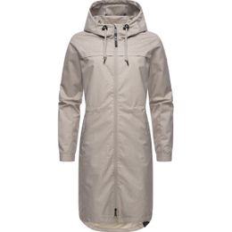 Ragwear Damen Outdoorjacke "Belinka", weiß, Basic, Gr. XXXL, Obermaterial: 100% Polyester; Innenfutter: 100% Polyester, Jacken, Wasserdichte lange