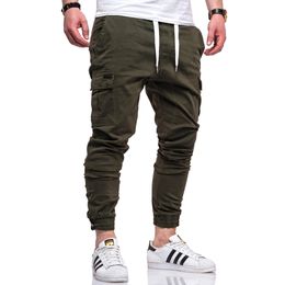 behype Herren Cargohose "HAWK", gr&uuml;n, Gr. 32, 97% Baumwolle, 3% Elasthan, Hosen, mit elastischem Bund
