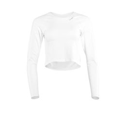 WINSHAPE Damen Langarmshirt "AET116LS", wei&szlig;, Gr. XL, 85% Polyester, 15% Elasthan, Shirts, Cropped Functional Light and Soft