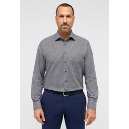 Eterna Herren Langarmhemd "COMFORT FIT", schwarz, Gr. 42, 100% Baumwolle, Hemden, NON IRON (b&uuml;gelfrei)