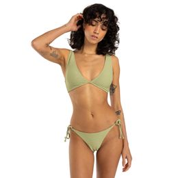 Billabong Damen Bikini-Hose "Tanlines", grün, Gr. S, 91% Polyester, 9% Elasthan, Badehosen