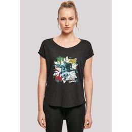 F4NT4STIC Damen T-Shirt "Marvel Christmas Black Widow", schwarz, Gr. XL, Obermaterial: 100% Baumwolle, Shirts, Print