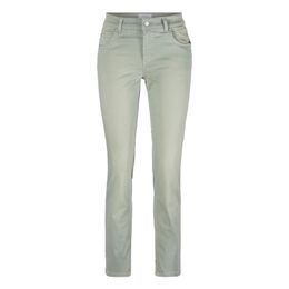 Angels Damen Straight-Jeans "CICI", grün, Gr. 48, Web, Obermaterial: 89% Baumwolle, 8% Polyester, 3% Elasthan, Jeans, in Slim Fit-Passform