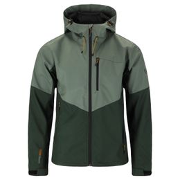 WHISTLER Herren Softshelljacke "RODNEY", grün, Gr. XXXL, mehrfarbig, unifarben, 100% Polyester, Jacken, mit wind- und wasserdichter Membran