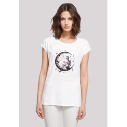 F4NT4STIC Damen T-Shirt "Gothic Valentinstag Skelett Mond", wei&szlig;, Gr. M, Obermaterial: 100% Baumwolle, Shirts, Premium Qualit&auml;t