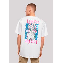 F4NT4STIC Damen T-Shirt "Alice im Wunderland", wei&szlig;, Gr. S, Obermaterial: 100% Baumwolle, Shirts, Nostalgie, Retro Print, Kinderserie