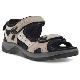Ecco Damen Trekkingsandale "OFFROAD", Gr. 40, beige, Nubukleder, Textil, Schuhe, Outdoorschuh, Sommerschuh, Freizeitsandale, in sportlicher Optik
