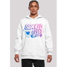 F4NT4STIC Herren Kapuzenpullover "Sex Education Sex Kid Blend Netflix TV Series", wei&szlig;, Gr. M, Obermaterial: 65% Baumwolle, 35% Polyester, Pullover,