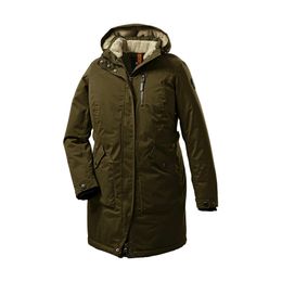STOY Damen Parka "STW 2 WMN PRK", gr&uuml;n, Gr. 46, Oberstoff: 58% Polyester, 32% Baumwolle, 10% Polyamid, Futter: 100% Polyester, Wattierung: 100%