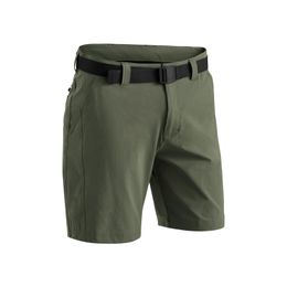 Maier Sports Herren Funktionsshorts "Nil Short M", gr&uuml;n, Gr. 52, 90% Polyamid, 10% Elasthan, Hosen, Herren Shorts, kurze Wanderhose, Outdoorhose 4